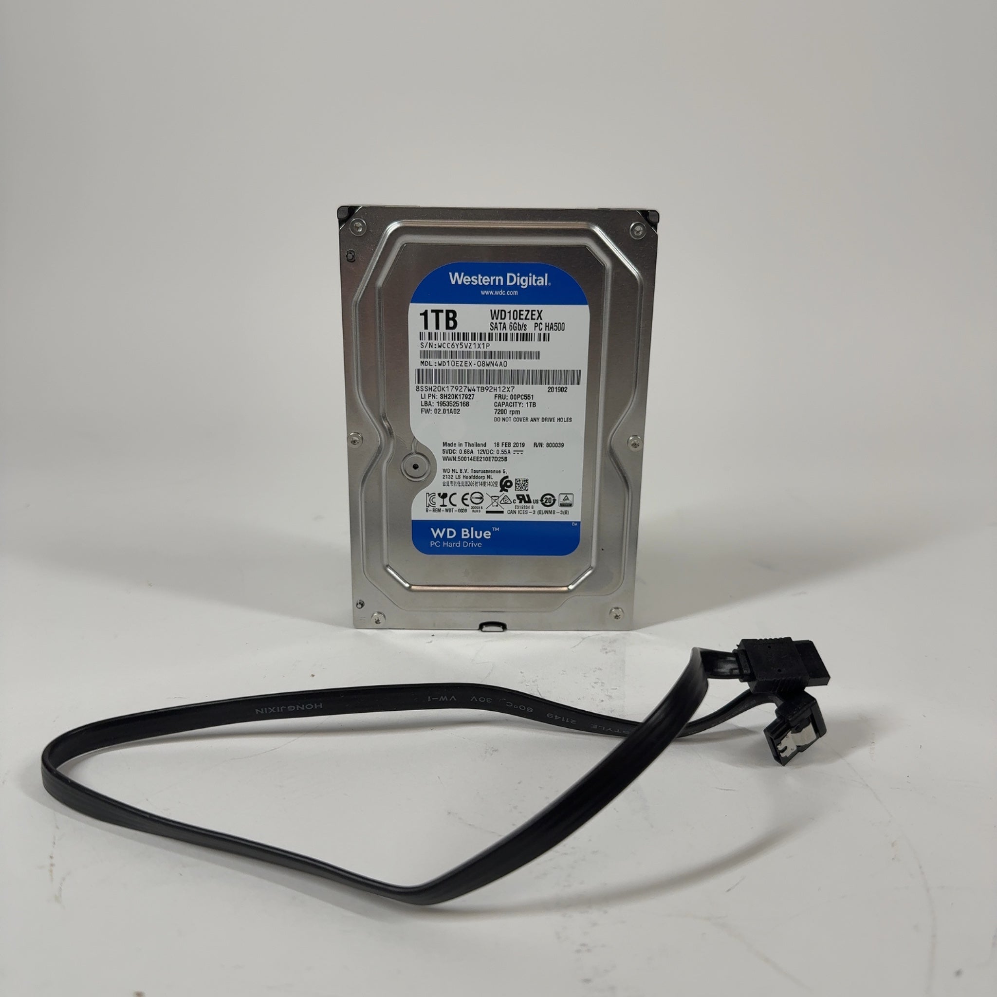 Western Digital WD 3.5" WD Blue 1TB SATA III 6Gbps HDD WD10EZEX Hard D ...