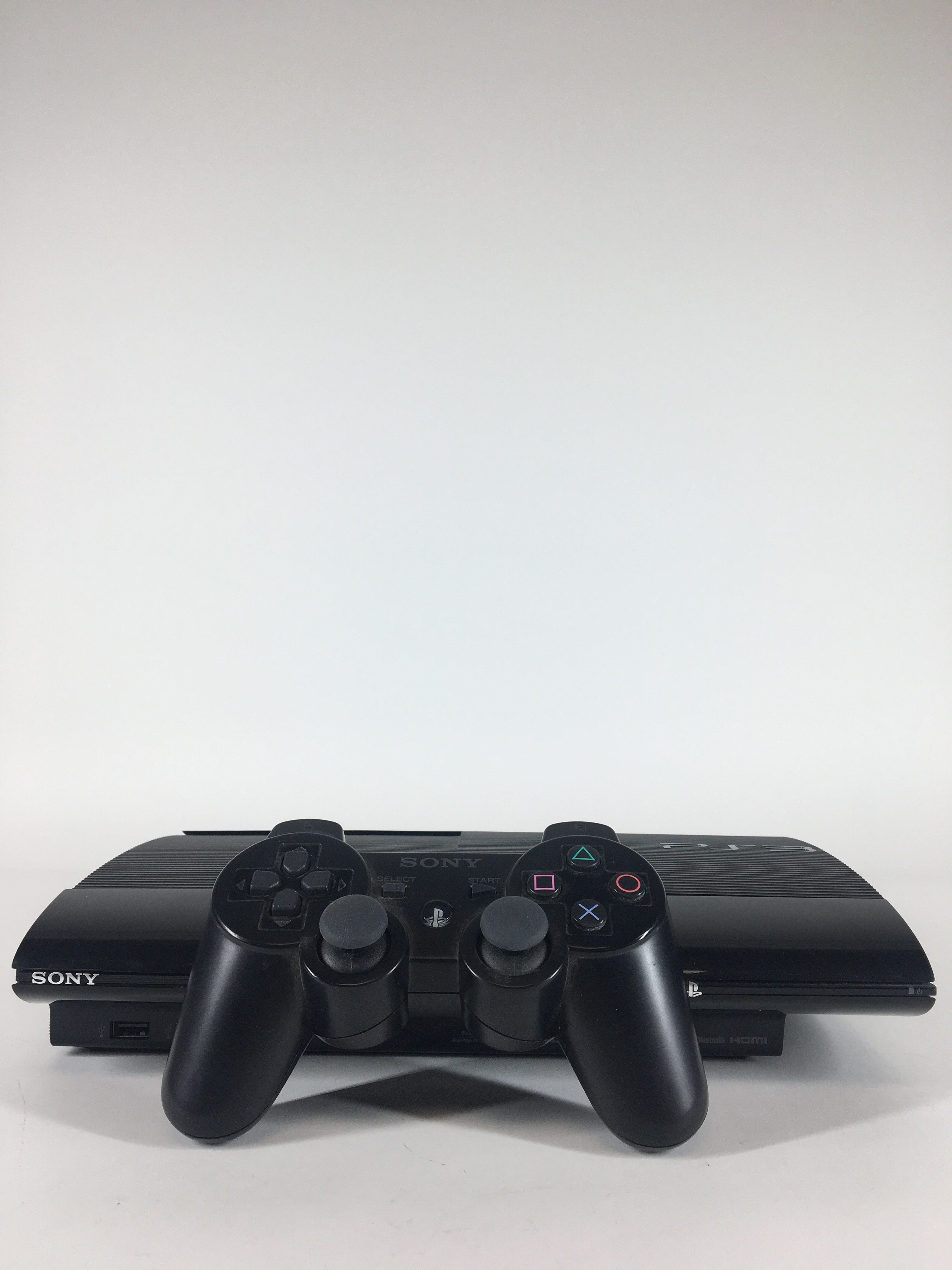 Sony PlayStation 3 Super Slim PS3 232GB Black Console Gaming System Ce ...